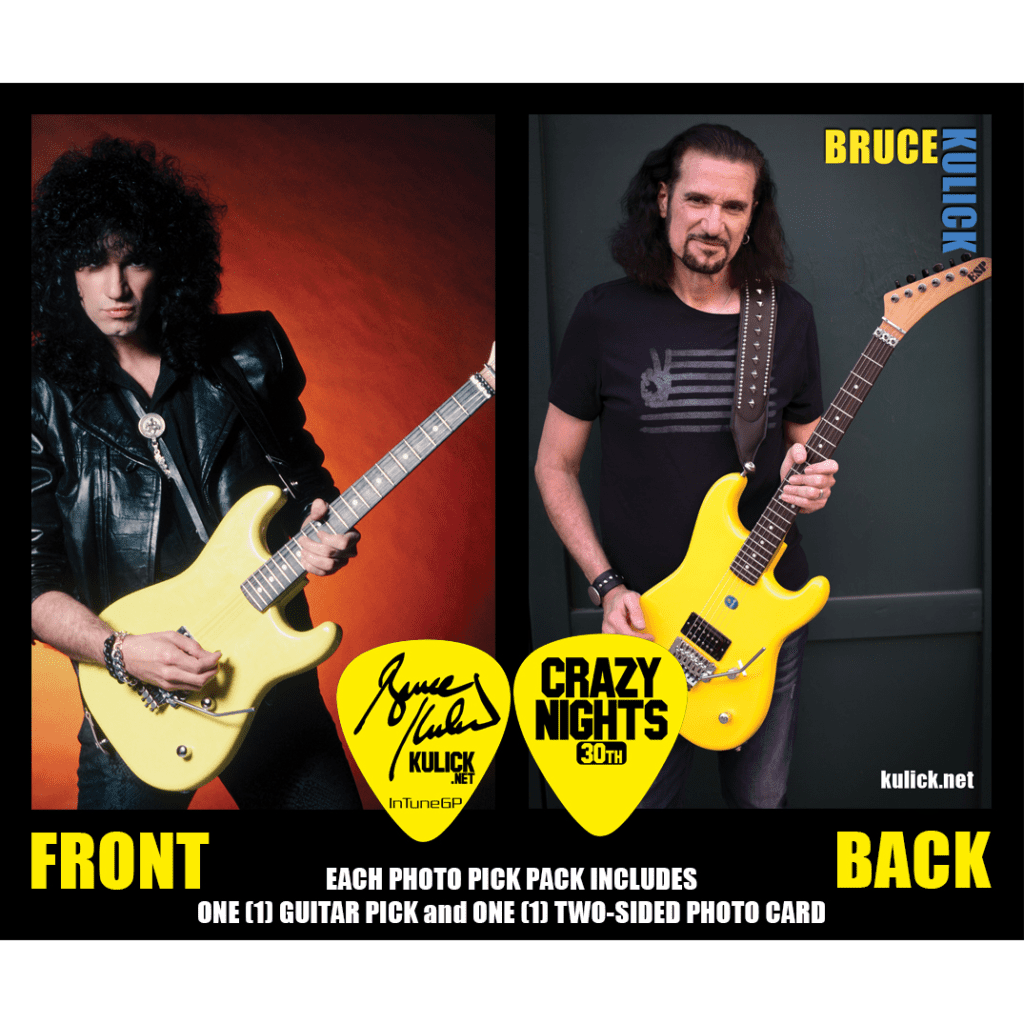 Crazy Nights 30th Anniversary Pick Pack - BruceKulick.com-The Official ...